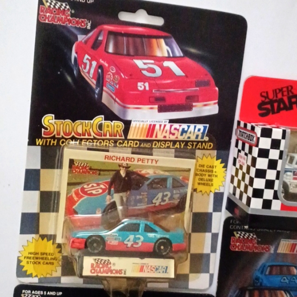 6 Rare Vintage Richard Petty Diecast Collection - Gem